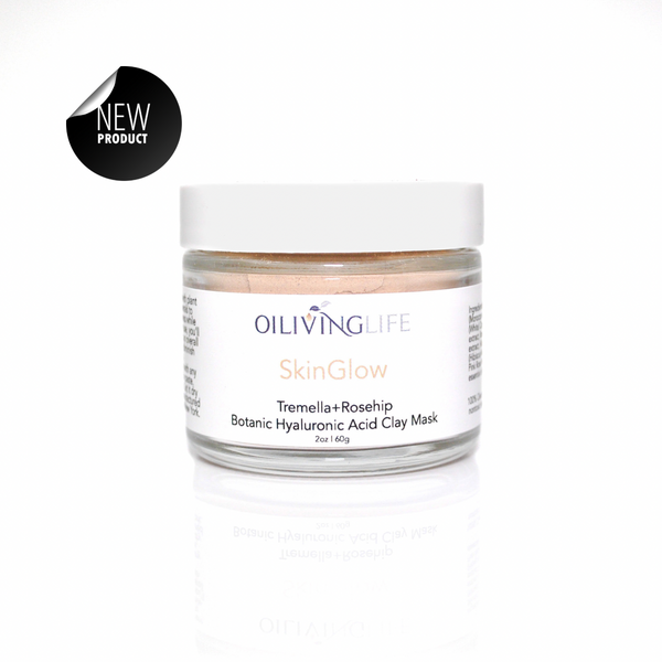 SkinGlow Botanic Hyaluronic Acid Clay Mask – OilivingLife